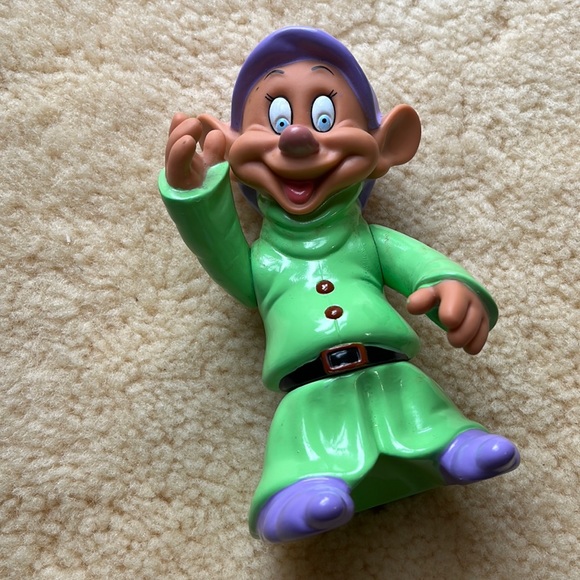 Disney | Toys | Disney Plastic Dopey Dwarf | Poshmark